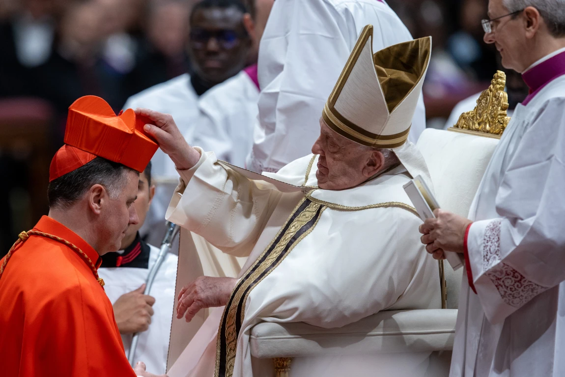 Kadinal Makrickas erklärt Verbindung von Papst Franziskus zu Basilika ...