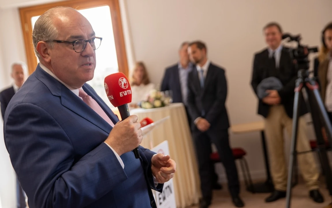 EWTN-Chef Michael Warsaw feiert Wahl des ersten amerikanischen Papstes